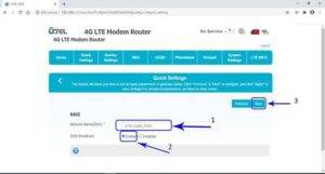 تنظیمات و کانفینگ و راه اندازی مودم 4G یوتل مدل UTEL L443